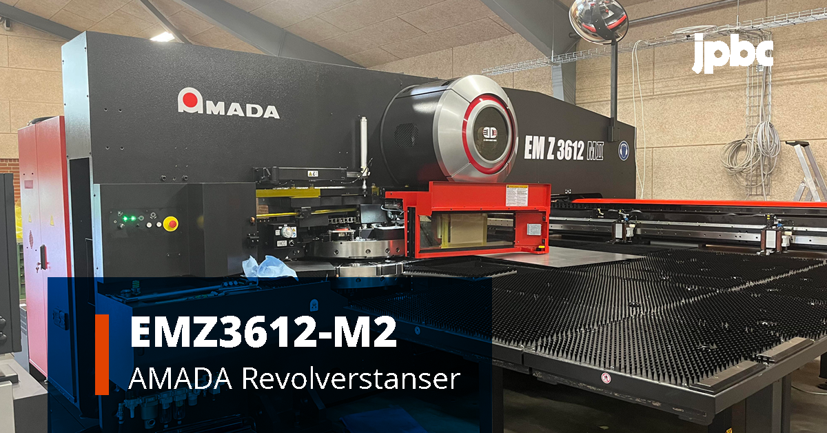 AMADA Revolverstanser model EMZ3612-M2: Markant opgradering af ...